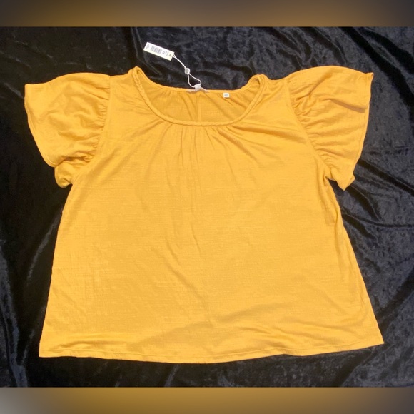 Max Studio | Tops | Max Studio Mustard Yellow Blouse | Poshmark